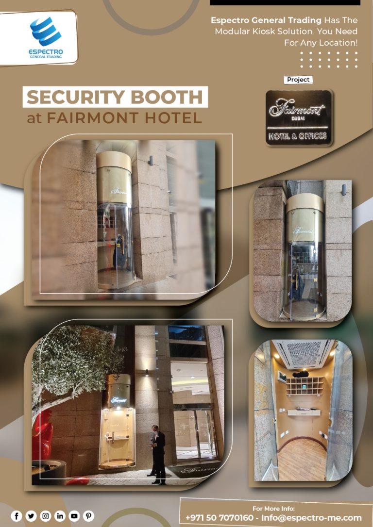 Security Cabins at Fairmont Hotels & Resorts | Espectro